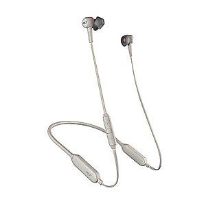 Plantronics BackBeat GO 410 Wireless Headphones, Active Noise Canceling Earbuds, Bone
