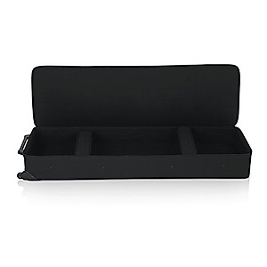 Gator Cases Lightweight Rolling Keyboard Case for 88 Note Keyboards and Electric Pianos (GK-88)