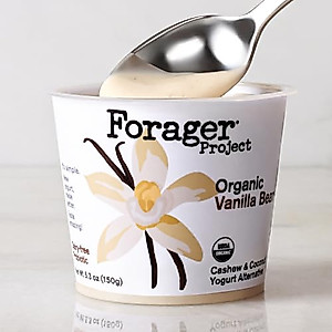 Forager Project Cashewmilk Yogurt, Vanilla Bean, 5.3-Ounce