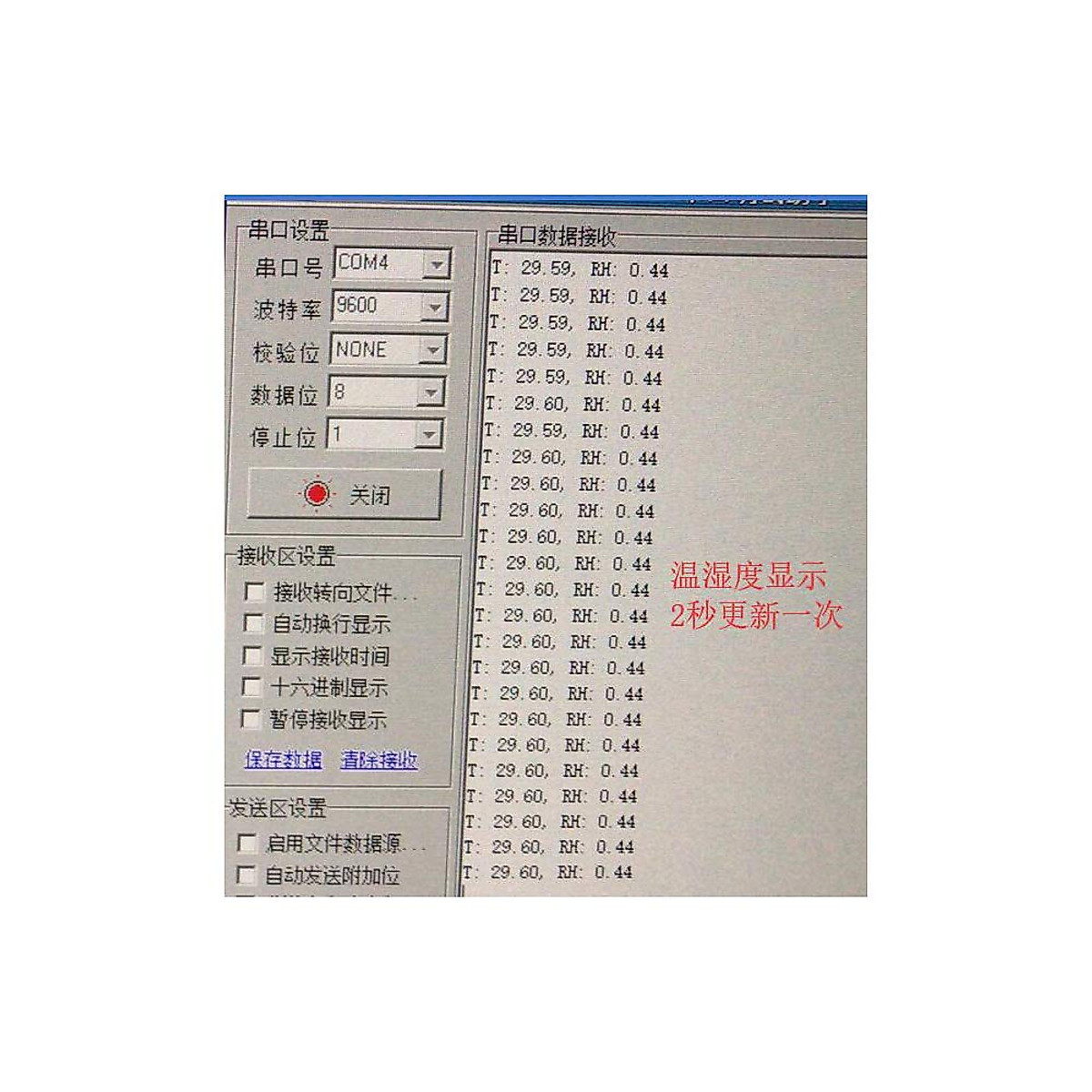 Taidacent USB Temperature and Humidity Sensor PC Temperature Monitor ...