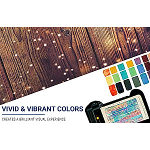 Allenjoy 5X7FT Snowflake Gold Glitter Christmas Wood Wall Holiday Photography Backdrop Xmas Rustic Barn Vintage Wooden Background for Kids Portrait Photo Studio Booth Photoshoot Photographer Props