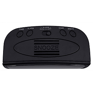 Equity by La Crosse 30229 LED Digital Alarm Clock, 0.9-Inch, Green