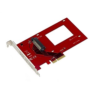 KALEA-INFORMATIQUE PCIe 4X Type 4.0 Controller Board for PCIe NVMe U.3 SSD with U3 Interface SFF-TA-1001 SFF-8639