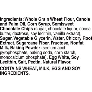 Nature Valley Soft-Baked Muffin Bars, Chocolate Chip, Snack Bars, 10 ct