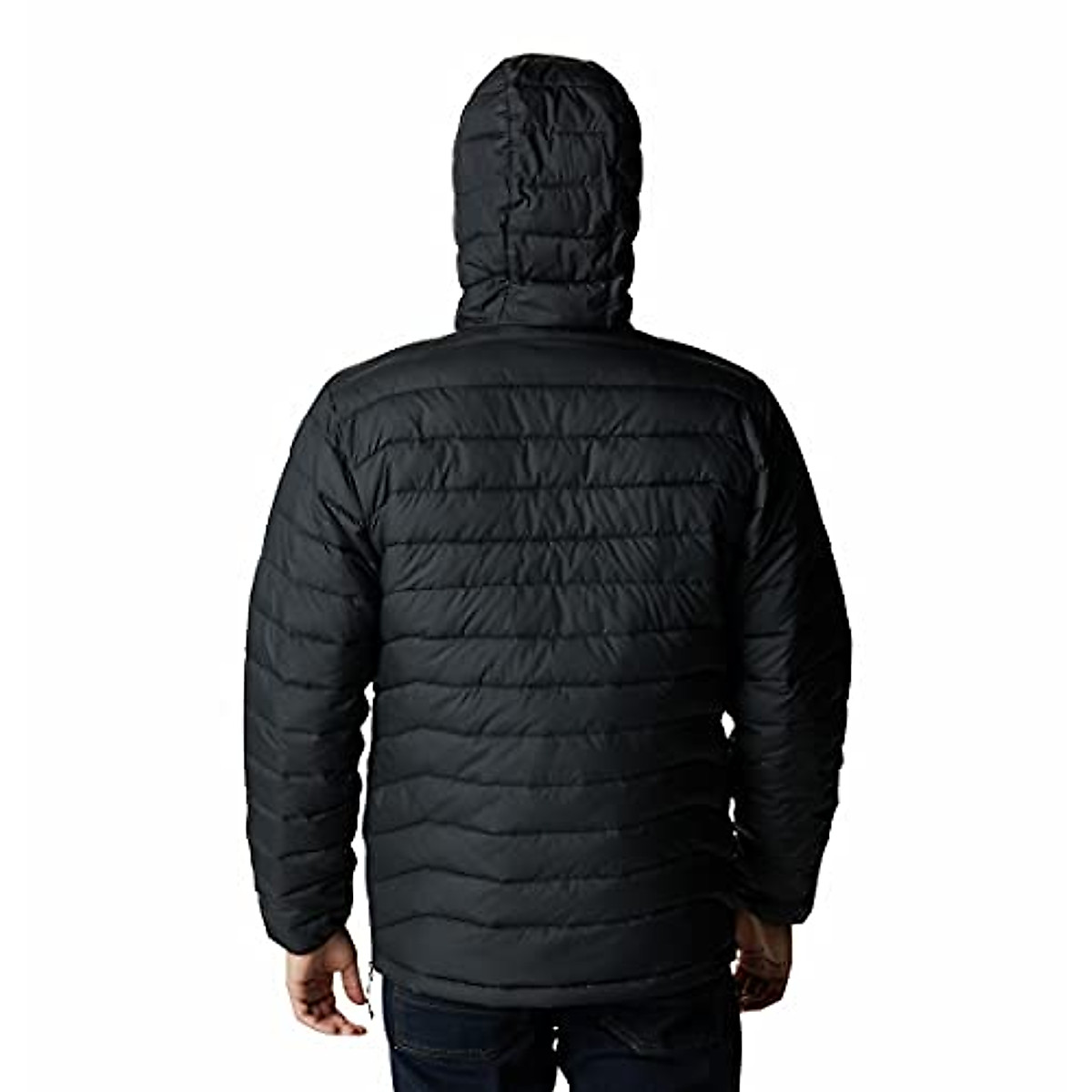 Columbia Men's Powder Lite Anorak, Black, Large