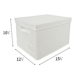 GRANNY SAYS Bundle of 1-Pack Hanging Closet Organizers and Storage & 3-Pack Clothing Storage Bins