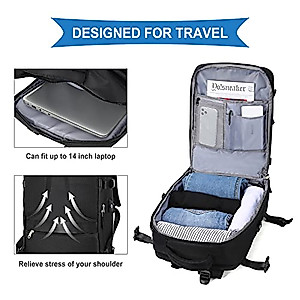 coowoz Large Travel Backpack Women, Carry On Backpack,Hiking Backpack Waterproof Outdoor Sports Rucksack Casual Daypack School Bag