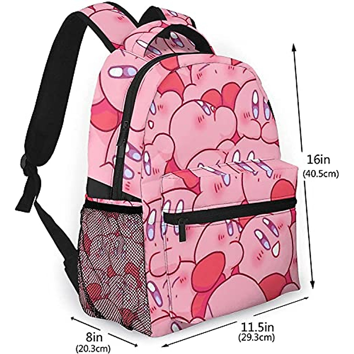 Kir_by Backpack Laptop Travel backpacks Durable Waterproof for School College Student