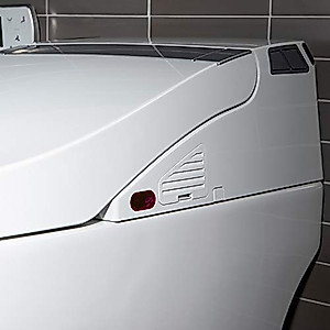 WOODBRIDGE B0960S Auto Flush, Auto Open & Auto Close, 1.28 GPF Single Flush Toilet with Intelligent Smart Bidet Seat and Wireless Remote Control, Chair Height