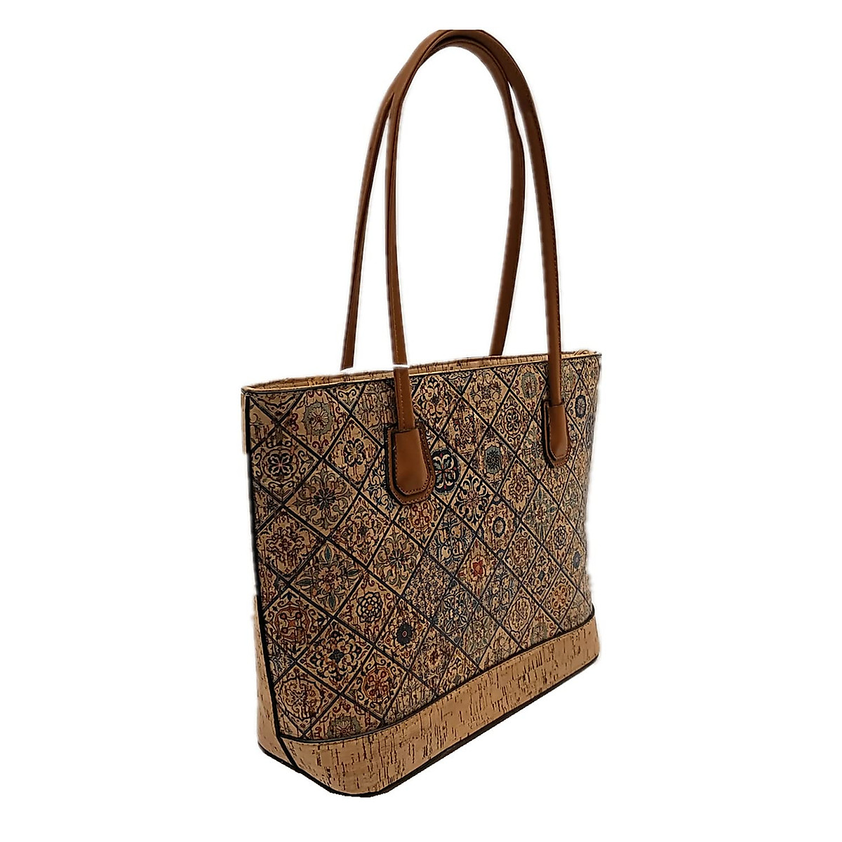 Mirabolante Pure Portuguese Natural Cork Bark Handbags for Women, Shoulder Bags, Crossbody Bags-11 (m)