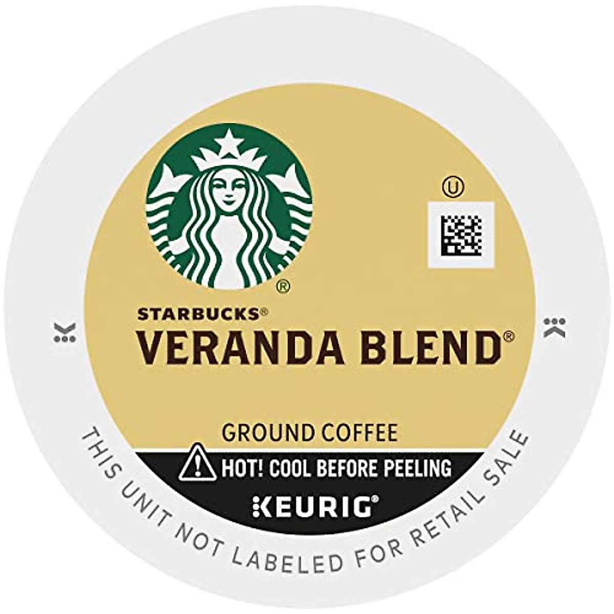 Starbucks Coffee Veranda blend single serve capsules for Keurig K-Cup pod brewers (96 Count)