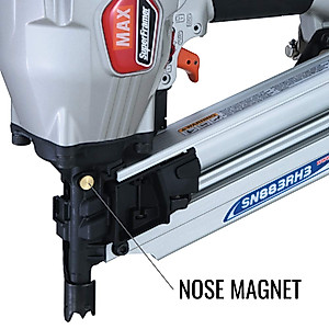 MAX USA CORP SuperFramer SN883RH3 21 Degree Framing Full Round Head Stick Nailer up to 3-1/4"