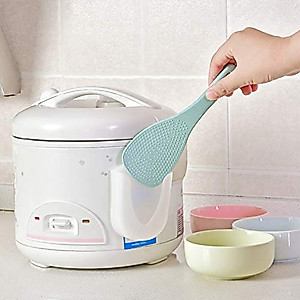 UPKOCH Spoon Suction Cup Holder Plastic Rice Spoon Stand Rest Cooker Scoop Rack Organizer For Home Kitchen Tool (White)