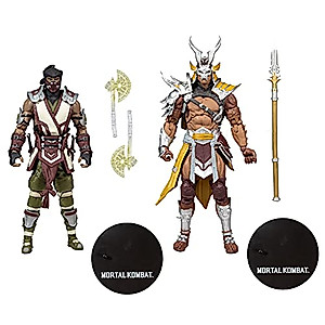 Sub Zero vs. Shao Khan Mortal Kombat 11 McFarlane Toys Action Figure 2-Pack
