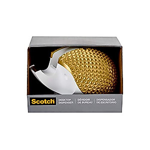 Scotch Brand Hedgehog Tape Dispenser, Great for Gift Wrapping, Includes 3/4 in x 350 in Tape Roll (C47-HEDGEHOG-G)