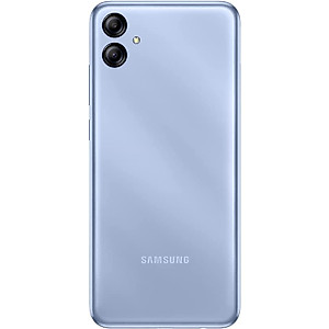 Samsung Galaxy A04e 4G LTE 32GB+3GB Latin Specs (Only Tmobile/Metro/Mint US Market) 6.5" Dual Sim 13MP Dual Camera SM-A042M/DS + (W/Fast Car Chager Bundle) (Light Blue)