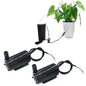 DC 3V 5V Micro Submersible Motor Pump Mini Water Pump, for Aquariums Fish Tank Pond Fountain Hydroponics Garden Plant Flower
