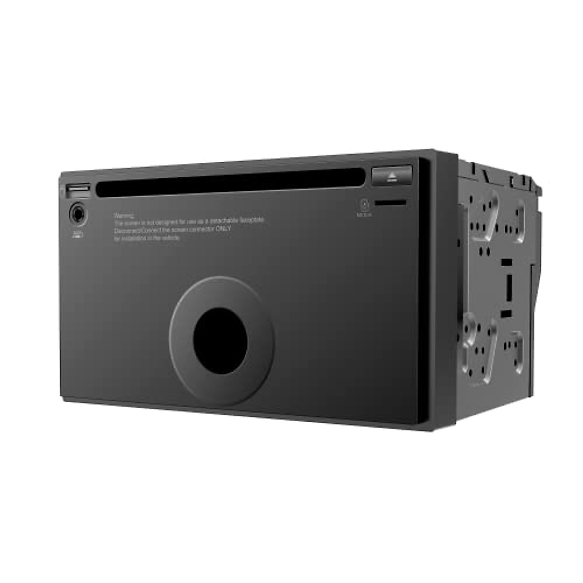 SOUNDSTREAM Double Din Car Stereo | Touchscreen 10 .6 Inch Car Radio Multimedia Player w/Apple CarPlay Android Auto Bluetooth Mirror Link | Touch 10” Car Audio Receivers Supports USB SD AUX Camera