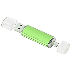 Flash Drive, USB Flash Drive, 2 in 1 USB Disk Micro U Memory Disk(128GB)