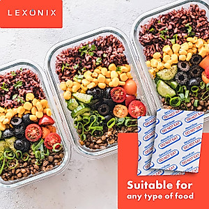 500cc (100 PCS – 5 Pcs Packs * 20 sets ) Food Grade Oxygen Absorbers for Food Storage use for Vacuum Seal or Mylar Bag Food Storage Keep Food Fresh Anti Oxygen Absorbing Packets (500cc)