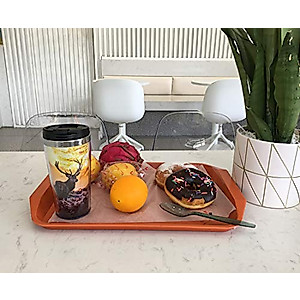 NVJUI JUFOPL Men Women Red Deer Morning Sun Funny Coffee Mug for Travel, With Flip Lid, Stainless Steel, Water Bottle Cup 15 oz