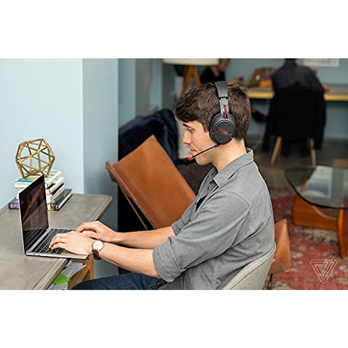 Microphone Replacement for Kingston HyperX Cloud Flight/Flight S Wireless Gaming Headset, Detachable Mic Boom with LED Mute Indicator on PC PS5 PS4 Xbox Series X/S