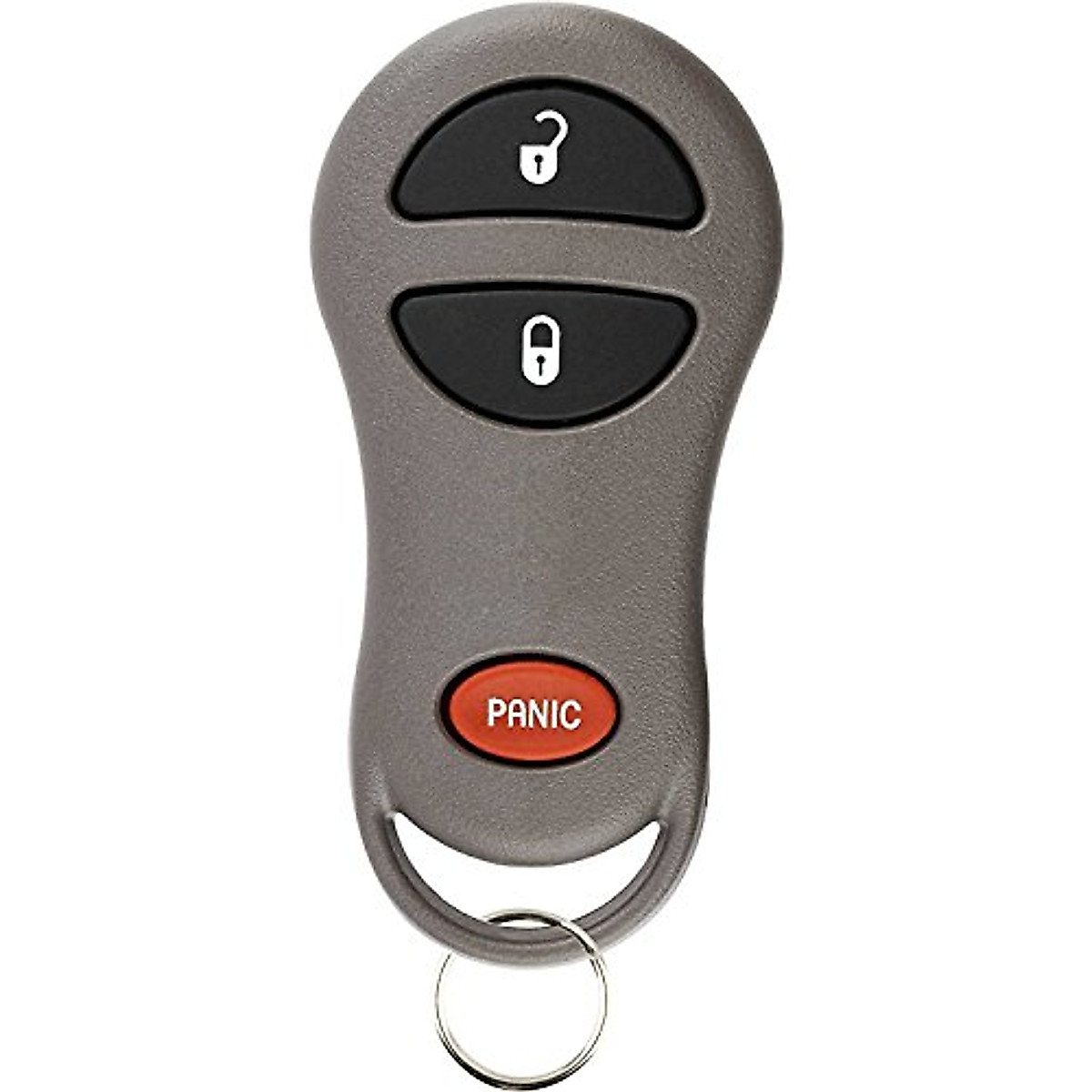 KeylessOption Keyless Entry Remote Control Car Key Fob Replacement for Jeep 56036860 GQ43VT9T