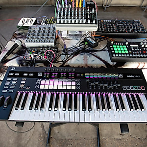 Novation 49SL MkIII, 49-key MIDI & CV equipped Keyboard Controller with 8 Track Sequencer