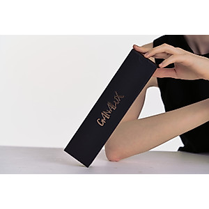 GANALUX 18K Gold Plated Curb Chain Bracelet for Women, Bold Chunky Jewelry Made in Korea (Bold-Small)