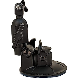 Panavise ActionGrip 13120 Single Knuckle Suction Cup Camera Mount (Matte Black)