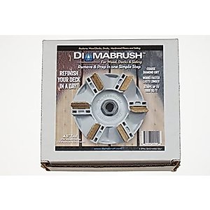 Diamabrush Wood Deck Removal Tool 4-1/2 in. (One Pack)