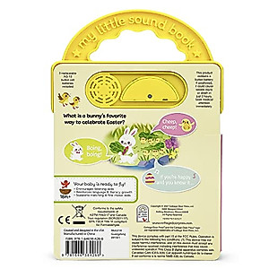 Happy Easter, Bunny! 3-Button Sound Board Book for Babies and Toddlers