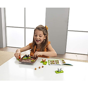 SmartGames Squirrels Go Nuts! Travel Game for Ages 6-Adult