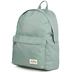 Bevantage Classic Backpack College School Bookbag Water Resistant Casual Daypack Travel Laptop Backpack for Men and Women (Green2)