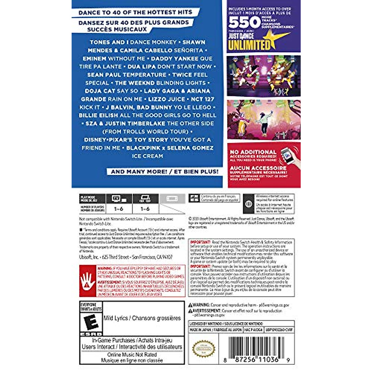 Just Dance 2021 - Nintendo Switch Standard Edition