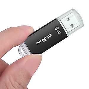 picK-me USB2.0 Flash Drive, 2 PCS USB Memory Stick Drives Bulk, for Data Storage and Share, for Desktop/Laptop/Smart TV/Car Audio etc (8GB)