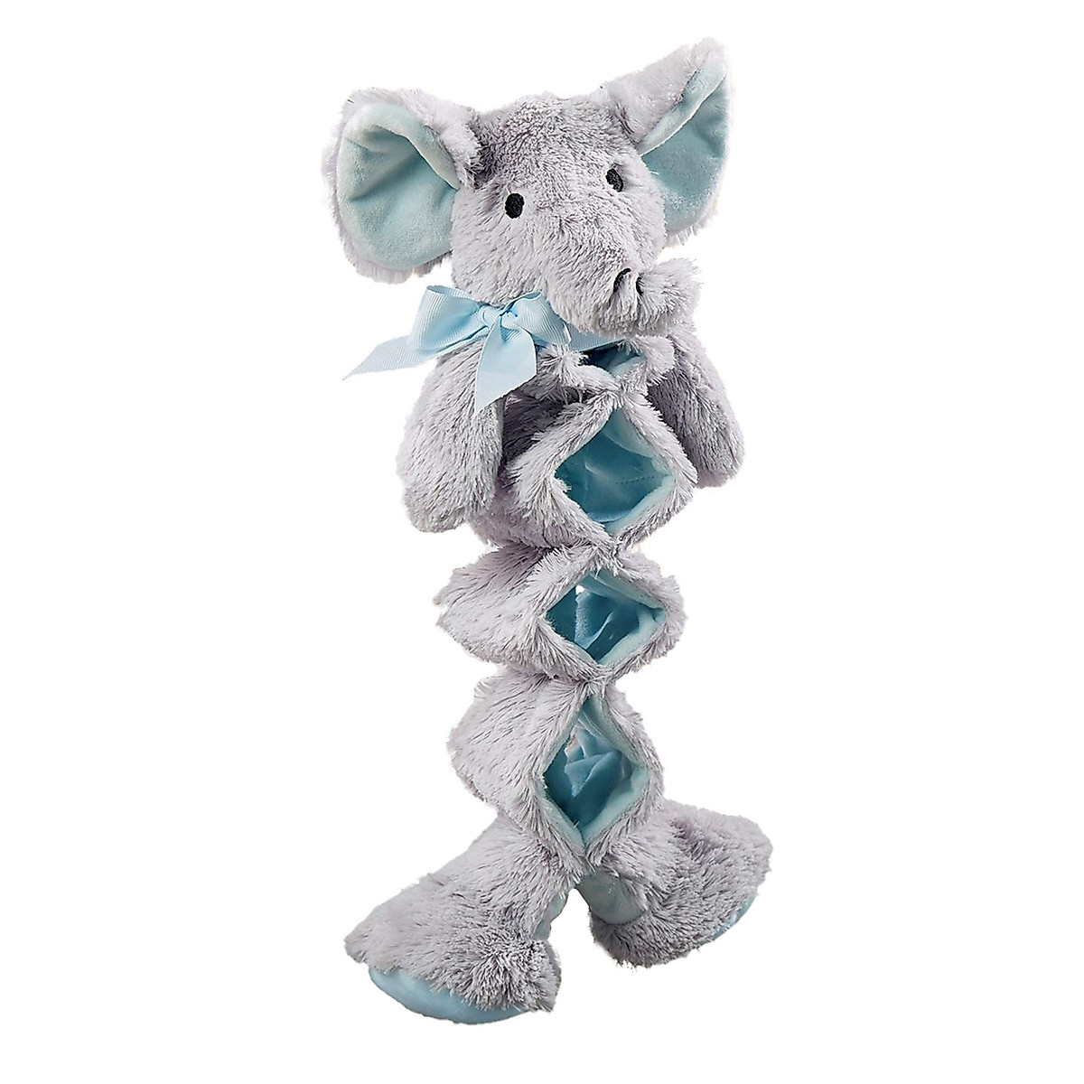 Lil' Llama Baby Musical Pull Toy - Infant Baby Elephant Musical Toy for Crib or Playpen Plays Brahms Lullaby - Entertain Baby with Music – Pull-Down Musical Toy - Soft Pull String Musical Toy