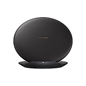 Samsung Qi Certified Fast Charge Wireless Charging Convertible Stand/Pad - US Version - Black - EP-PG950TBEGUS
