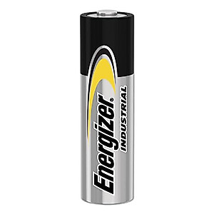 AA Batteries - Energizer Industrial Alkaline Batteries, (24 Count) Model EN91
