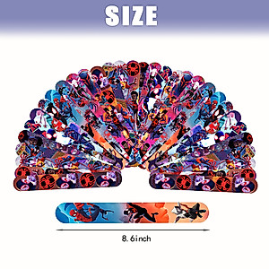 XFYCUTE 98 Pcs Party Favors,Include Slap Bracelet and Stickers for Birthday Party Decorations Party Supplies