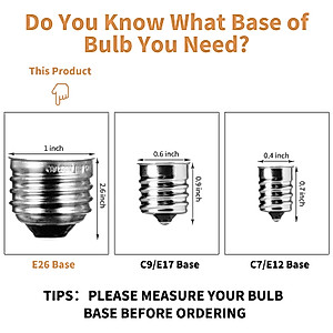 S14 Incandescent Edison Light Bulbs - 11W Vintage Clear Glass Bulbs with E26 Medium Screw‐Base, Warm Filament Replacement Bulbs for Outdoor Patio Garden String Lights, 20 Pack