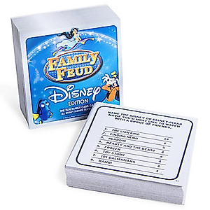 Cardinal Disney Family Feud Game Box, Multicolor