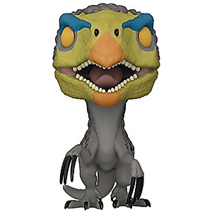 POP Jurassic World Dominion - Therizinosaurus Funko Vinyl Figure (Bundled with Compatible Box Protector Case), Multicolor, 3.75 inches