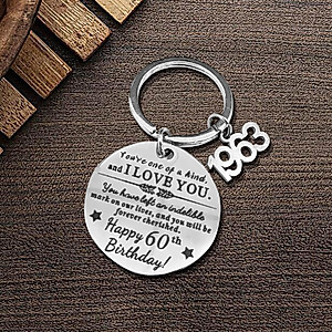beststar 60th Birthday Gifts: Picture Keychain, Exceptional Among 60th Birthday Gifts for Women, Happy 60th Birthday Gifts for Women, Perfect 60 Birthday Gifts for Men, Great 60th Birthday Favors