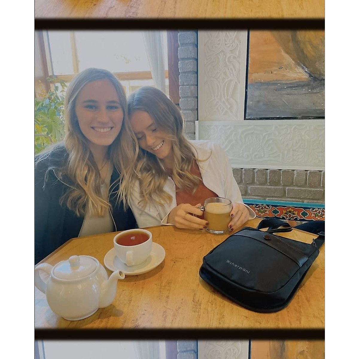 Sherpani Prima, Anti Theft Crossbody Bag, Travel Bag, Small Shoulder Bag, Cross Body Bag, Purses for Women (Carbon)