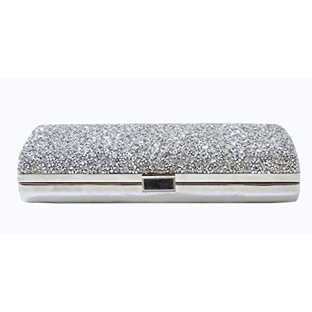 Covelin Women's Handbag Envelope Rhinestone Evening Clutch Bag Hot Silver