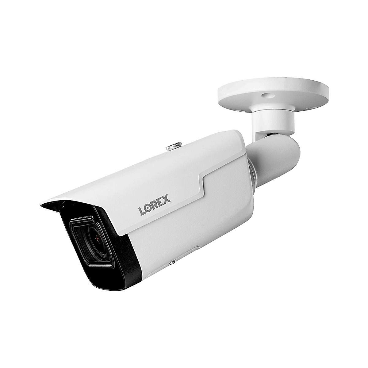Lorex LNB9292B 4K (8MP) Motorized Varifocal Smart IP Black Security Camera with 4X Optical Zoom and Real-Time 30FPS Recording, 150ft Night Vision, IP67, White, Camera Only (M. ) (Renewed)