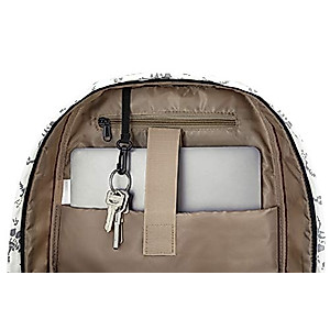 Acmebon Cool Fluorescent School Backpack for Girl and Boy Roomy Reflective Daypack White