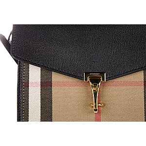 BURBERRY House Check Crossbody Bag 3980825, Black