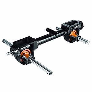 EARTHQUAKE Victory Rear Tine Tiller, Powerful 209cc 4-Cycle Viper Engine, Rugged Bronze Gear Transmission, Counter-Rotating Tines, Instant Reverse, Pneumatic Wheels, Model: 39381, Red/Black